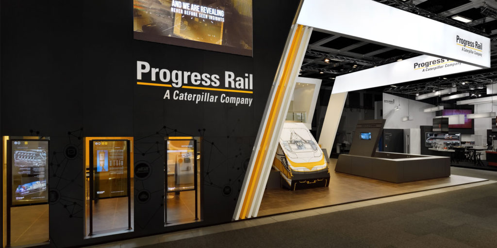 Progress Rail | Elbstand Messebau - Leistung die Stand hält!